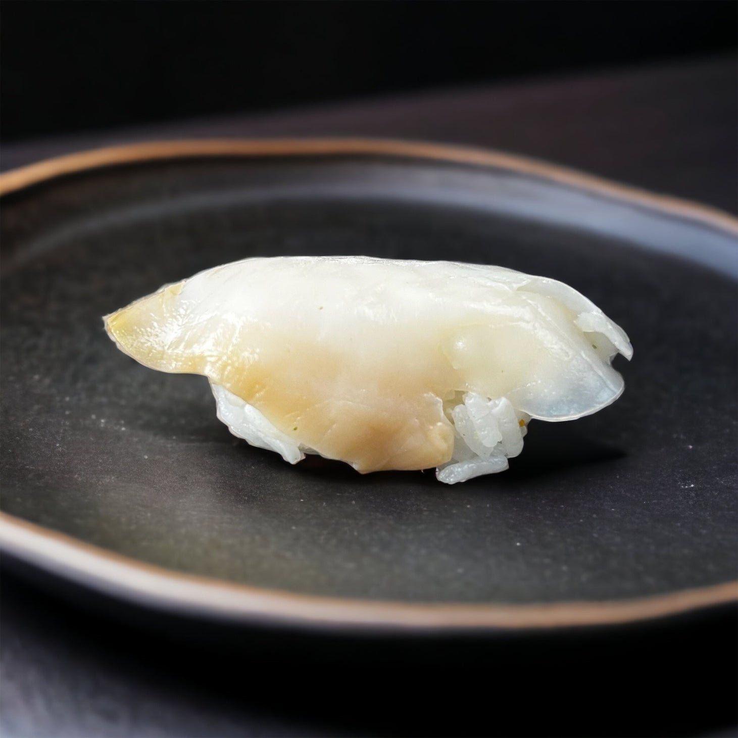 Tsubugai Clam Nigiri | Noble Fish Sushi & Market